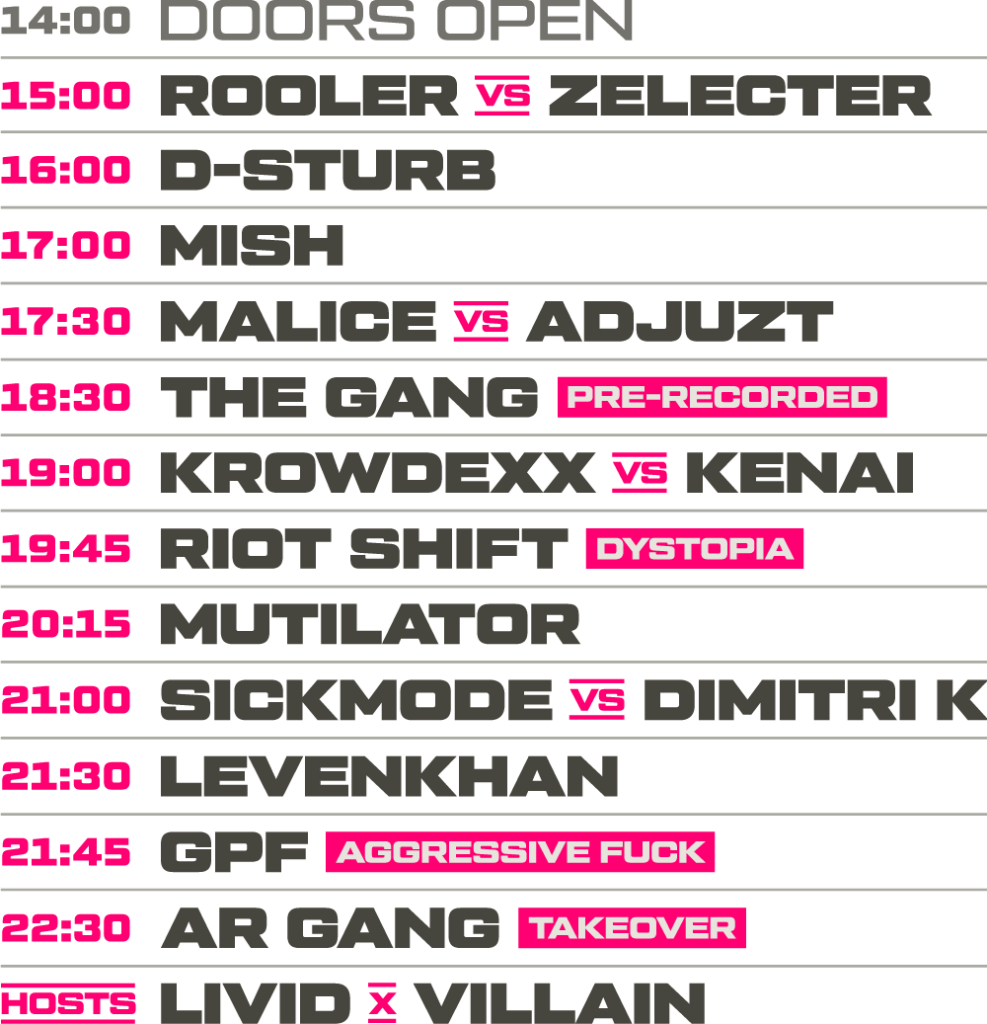 Musical Madness presents AR GANG - 09/NOV - Mitsubishi Electric Halle
